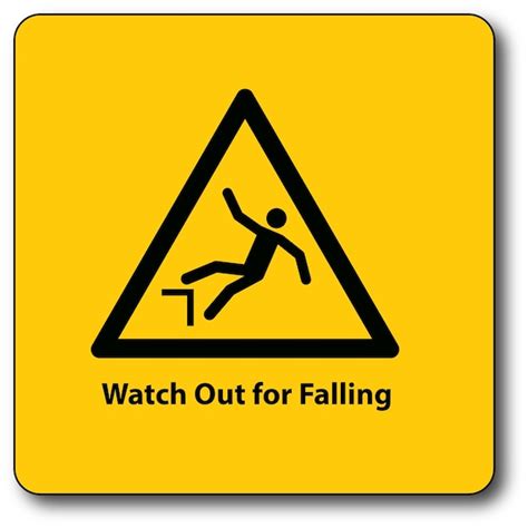 Cuidado Con Caer Vector Premium