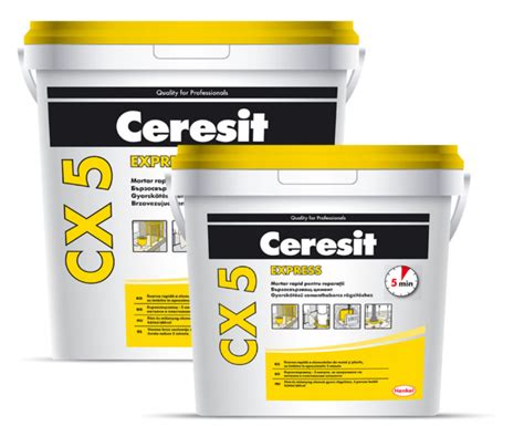 Ceresit CX 5 Gyorskötő, javító szerelőhabarcs 5kg - Technizá