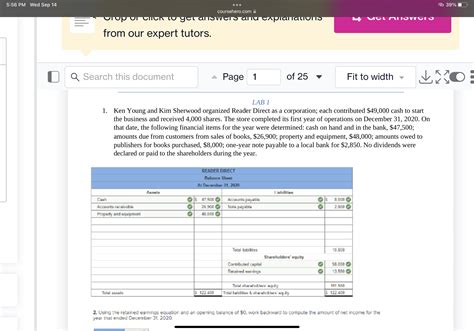 Solved How Do You Calculate Shareholders Equity The Contributed
