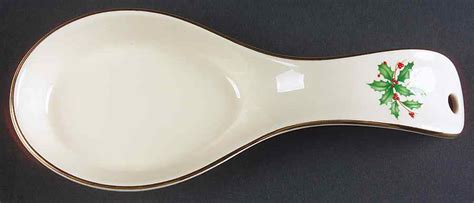 Holiday Dimension Spoon Restholder Holds 1 Spoon By Lenox Replacements Ltd