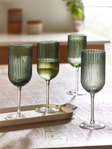 Buy Green Hollis Glassware Wine Glasses From The Next Uk Online Shop