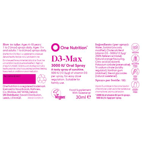 Purškiamas vitaminas D3-Max | Amerika Lietuvoje