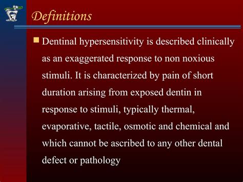 Dentinal Hypersensitivity Ppt
