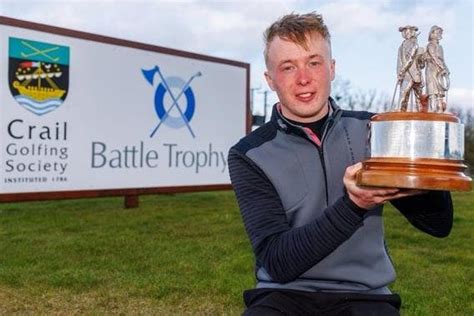 Borders Golfer Jack Mcdonald Battles Way To Fife Trophy Win