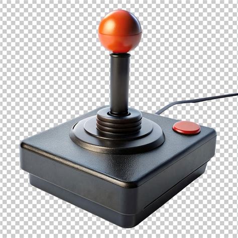 Premium Psd 3d Retro Joystick Png