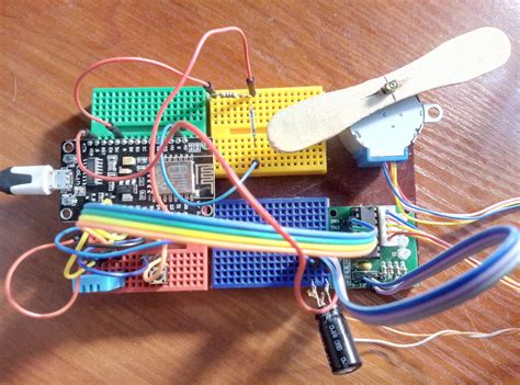 Саморобки Конструктори Електроніка Blynk Авто кватирка на Esp8266 та Stepper Motor