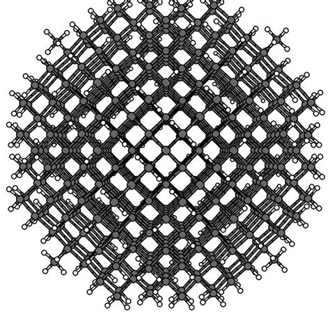 The Atomic Structure Of The Quantum Dot Si 525 H 276 Download
