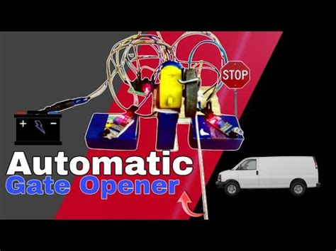 How To Make Automatic Door Open Closed System Without Arduino YouTube