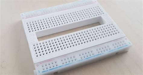 Breadboard For Wide Esp Dev Boards By Reibuehl Download Free Stl Model