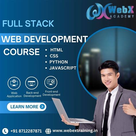 Webx - Ready to become a full stack developer? we train you some top technology HTML, CSS ...