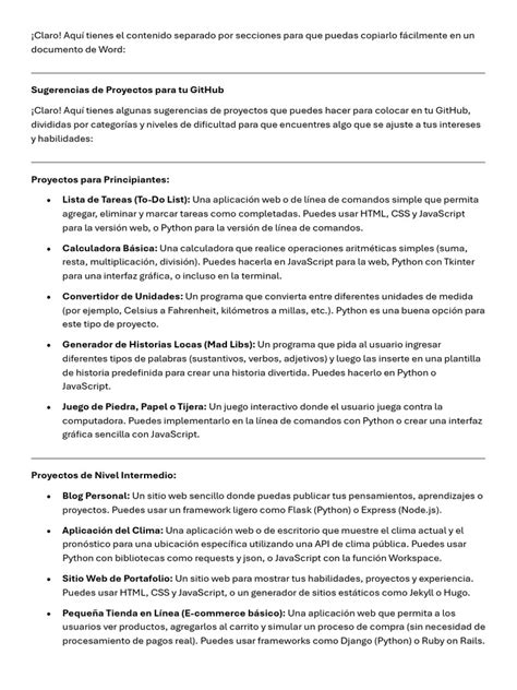 Proyectos Github 1 Pdf Script Java Aplicación Web