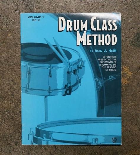 Drum Class Method Volume 1 By Alan J Heim Drum Reverb