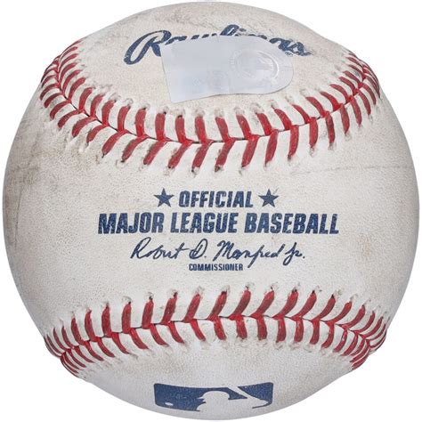 Nolan Arenado St Louis Cardinals Fanatics Authentic Game Used Baseball Vs Pittsburgh Pirates