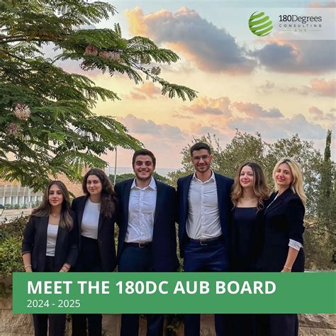 180 Degrees Consulting Aub 180dc Aub Meet The 180 Degrees