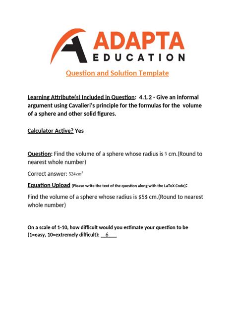 412 Give An Informal Argument Using Cavalieris Principle For The Formulas For The I Pdf 412 Give An Informal Argument Using Cavalieris Principle For The Formulas For The I Pdf