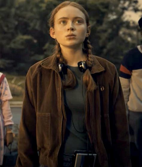 Sadie Sink Stranger Things Season 04 Max Mayfield Brown Jacket Jackets Expert