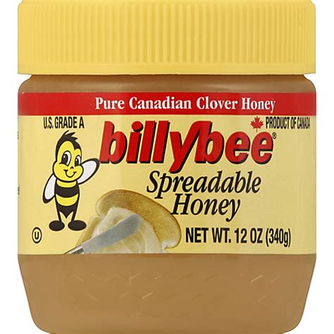 Billy Bee® Spreadable Honey 12 Oz Jar Honey Country Squire Foods