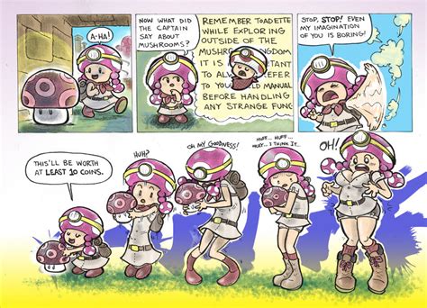 Cadet Toadette Fungus Finder By Mr Dna On Deviantart