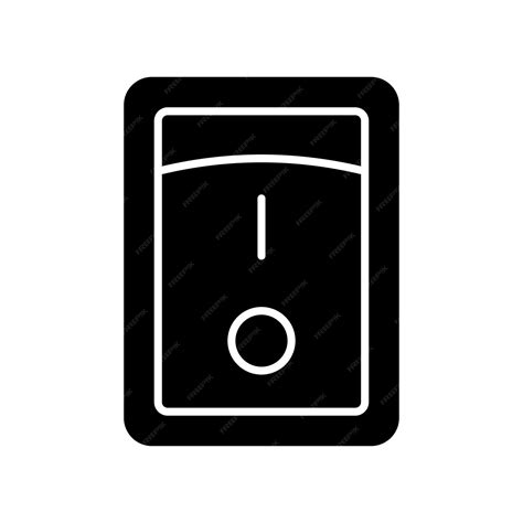 Premium Vector Switch Button Icon Vector Design Template In White