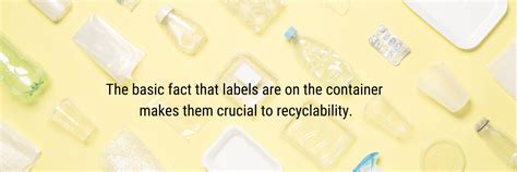 How Labeling Impacts Recyclability Tamarack® Products Inc
