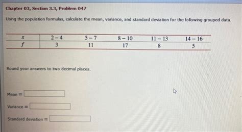 solved chapter 03 section 3 3 problem 047 using the