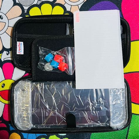 닌텐도스위치 커버 투명 케에스 액정 보호필름 콜리colley