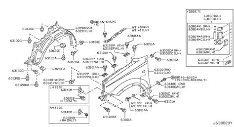 Front Fender And Fitting Body For Nissan X Trail 1 Generation 102000