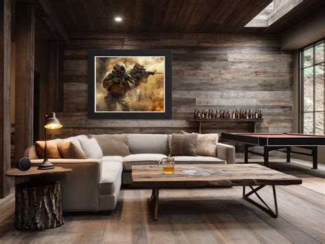 Special Forces Navy Seals Tactical Wall Art Military War Photography