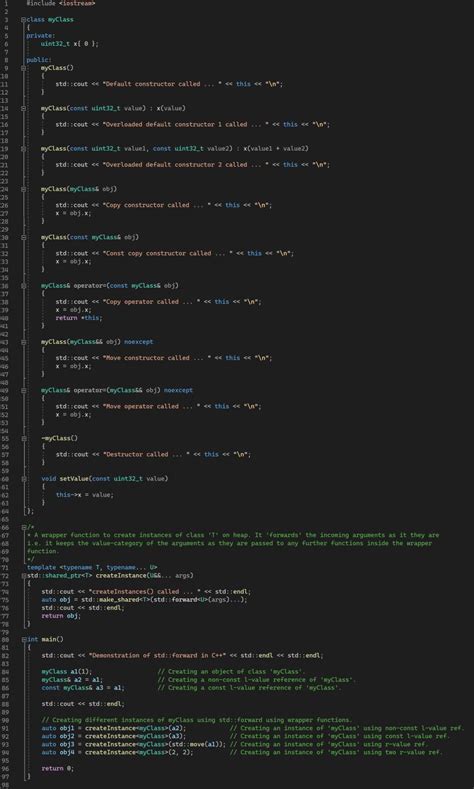 Introducing Stdforward In C Muhammad Awais Khalid Posted On The