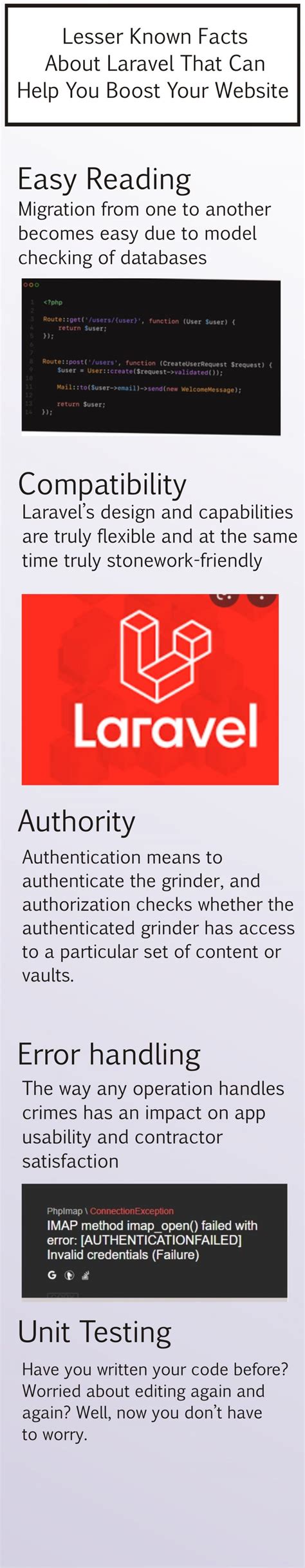Lesser Known Facts About Laravel That Can Help You Boost Your Website