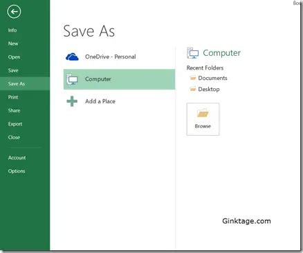 How To Export The Excel Sheet To MHTML File In Excel 2013 Developer Publish