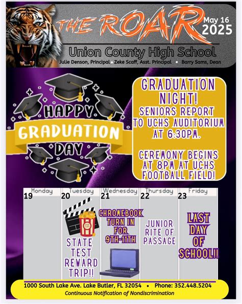 The Roar Newsletter From Lake Butler Florida Community Facebook