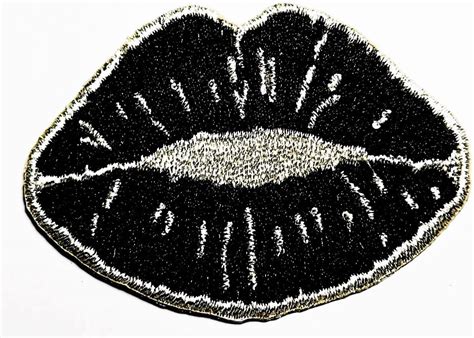 Black Lipstick Lips Drawing