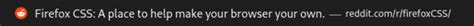 how to make both these fonts of same size in urlbar dropdown extension