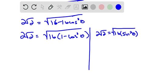 ⏩solved Trigonometric Substitution Use The Trigonometric… Numerade