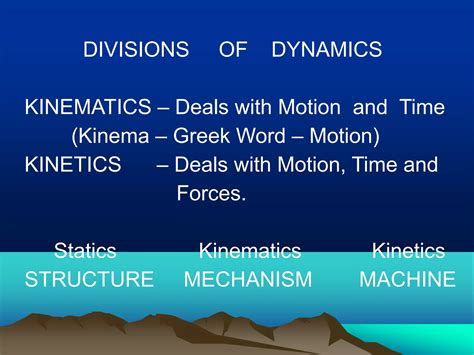 Kinematics Ppt