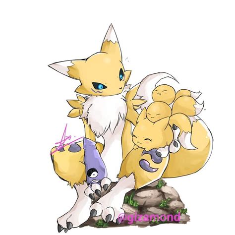 Pin By Andrew First On Renamon Digimon Digital Monsters Digimon Digimon Tamers