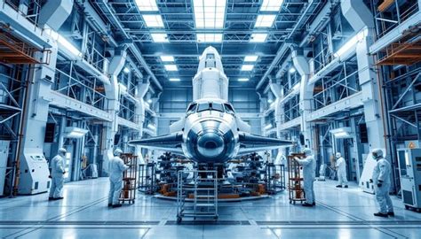 Free Spacecraft Assembly Bay Image Spacecraft Aerospace Engineering Download At Stockcake