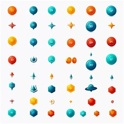 Interest Vector Set White Background Isolated A High Premium Ai