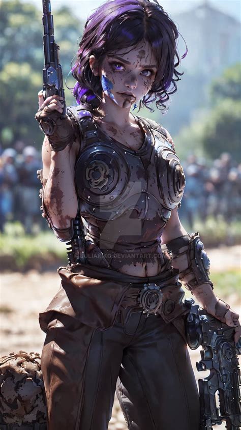 Girls Of War Gears 5 Inspired By Juliakiko On Deviantart