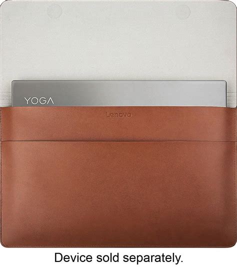 Best Buy Lenovo Laptop Sleeve Brown Gx N