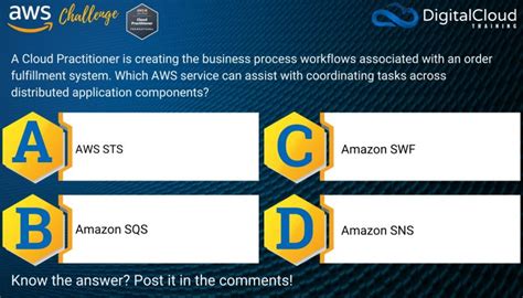 📣 Aws Challenge Test Your Knowledge 🙋 Neal Davis Posted On The