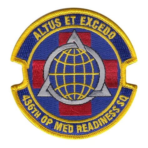 436 Omrs Patch 436th Operational Medical Readiness Squadron Patches