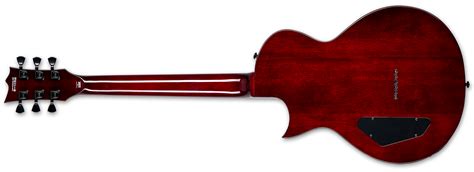 Esp Ltd Ec 201ft See Thru Black Cherry