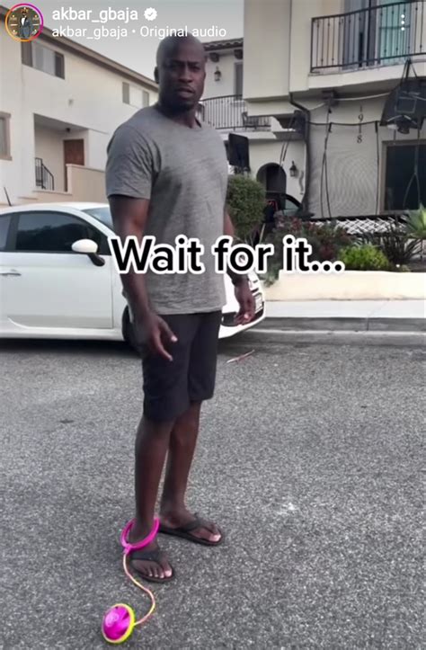 Akbar Gbajabiamilas Feet