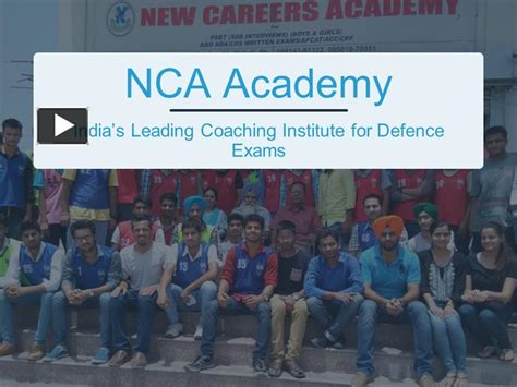 Ppt Nca Academy Nda Ssb Afcat Cds Coaching In India Powerpoint Presentation Free To