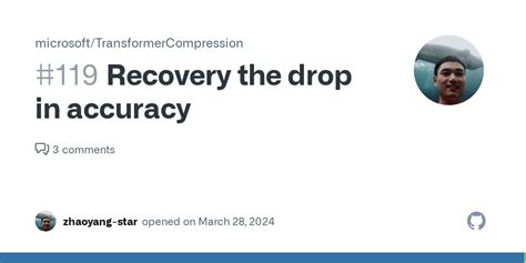 Recovery The Drop In Accuracy · Issue 119 · Microsoft