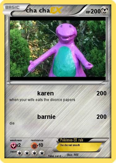 Pokémon Cha Cha 43 43 Karen My Pokemon Card