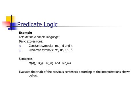 Ppt Lógica De Predicados Powerpoint Presentation Free Download Id