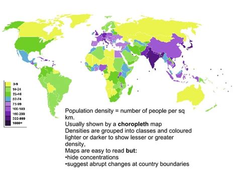 Popultation Density And Distribution Ppt